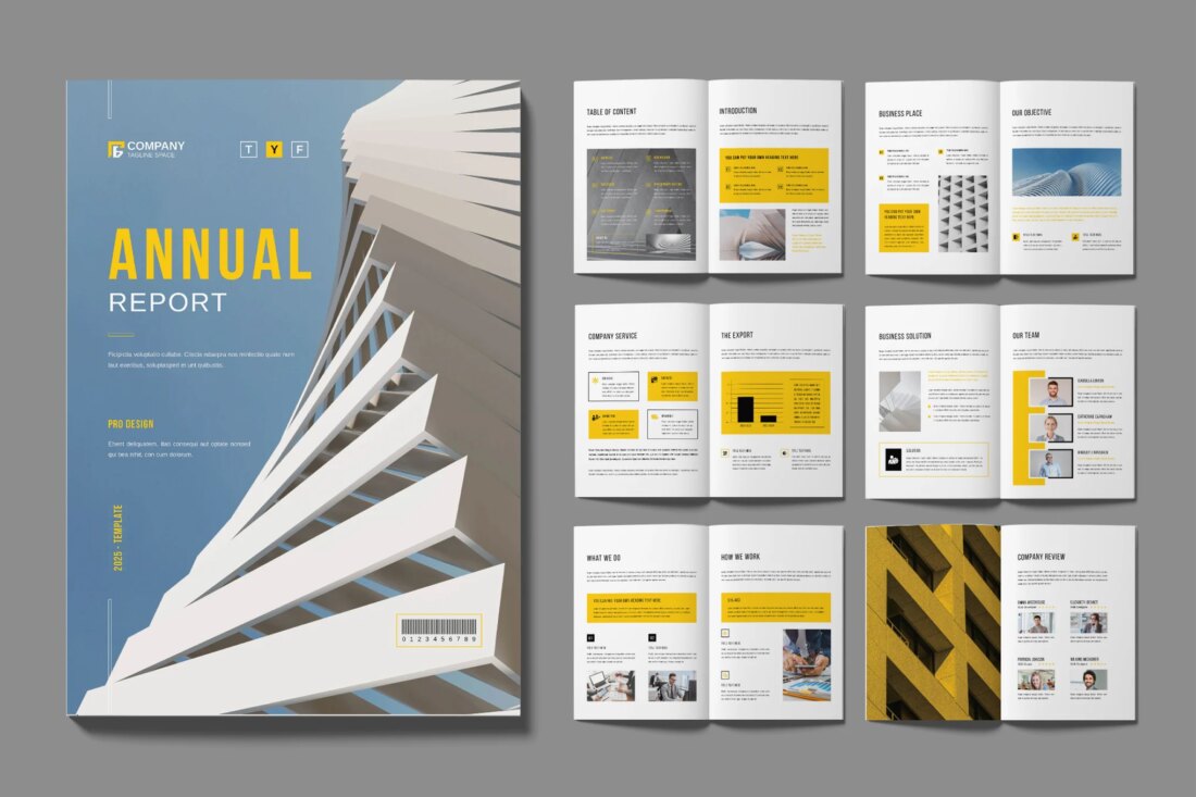 40+ Best Professional Business Report Templates (Word, PPT, InDesign ...
