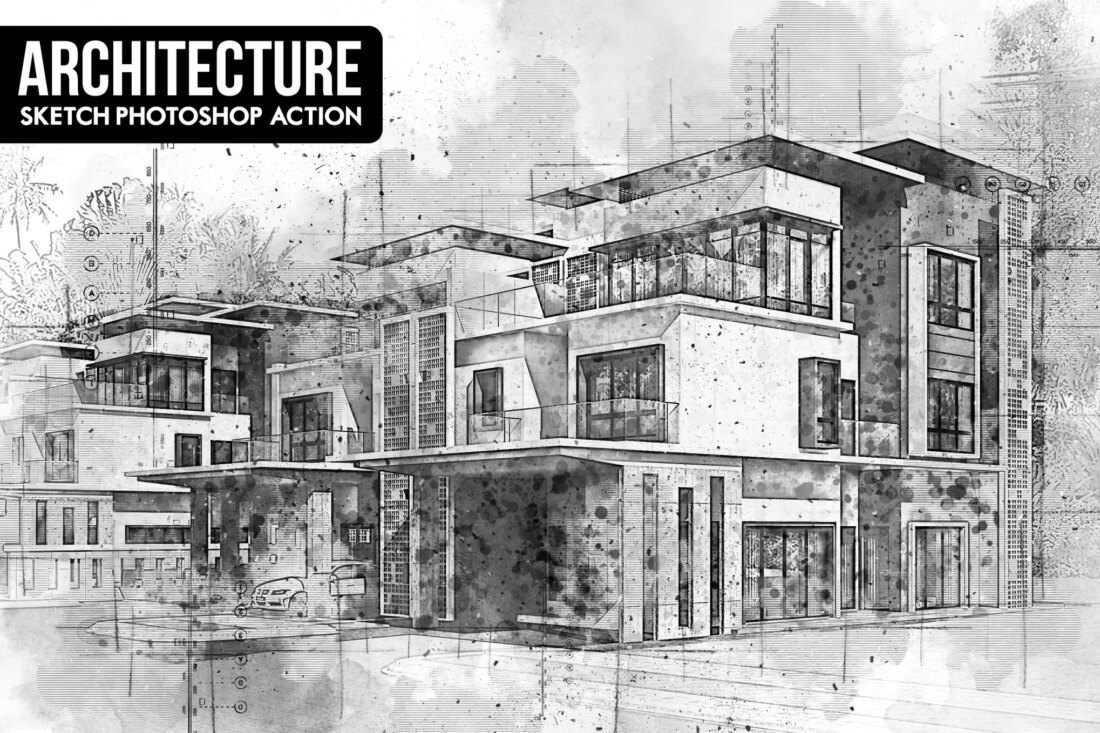 30+ Architecture Actions, Effects & Presets (For Photoshop + Lightroom ...