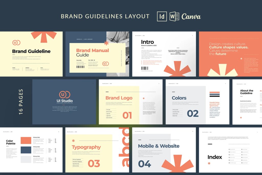 20+ Best Canva Brand Kits & Guidelines | Design Shack