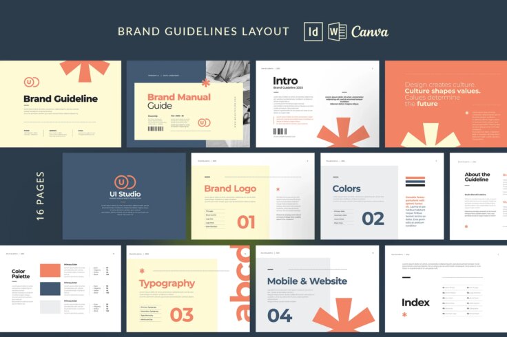 20+ Best Canva Brand Kits & Guidelines | Design Shack
