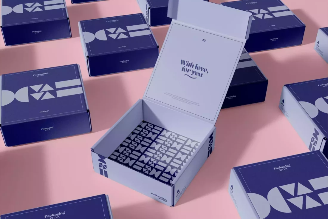 Creative Cardboard Box Mockups | Design Shack