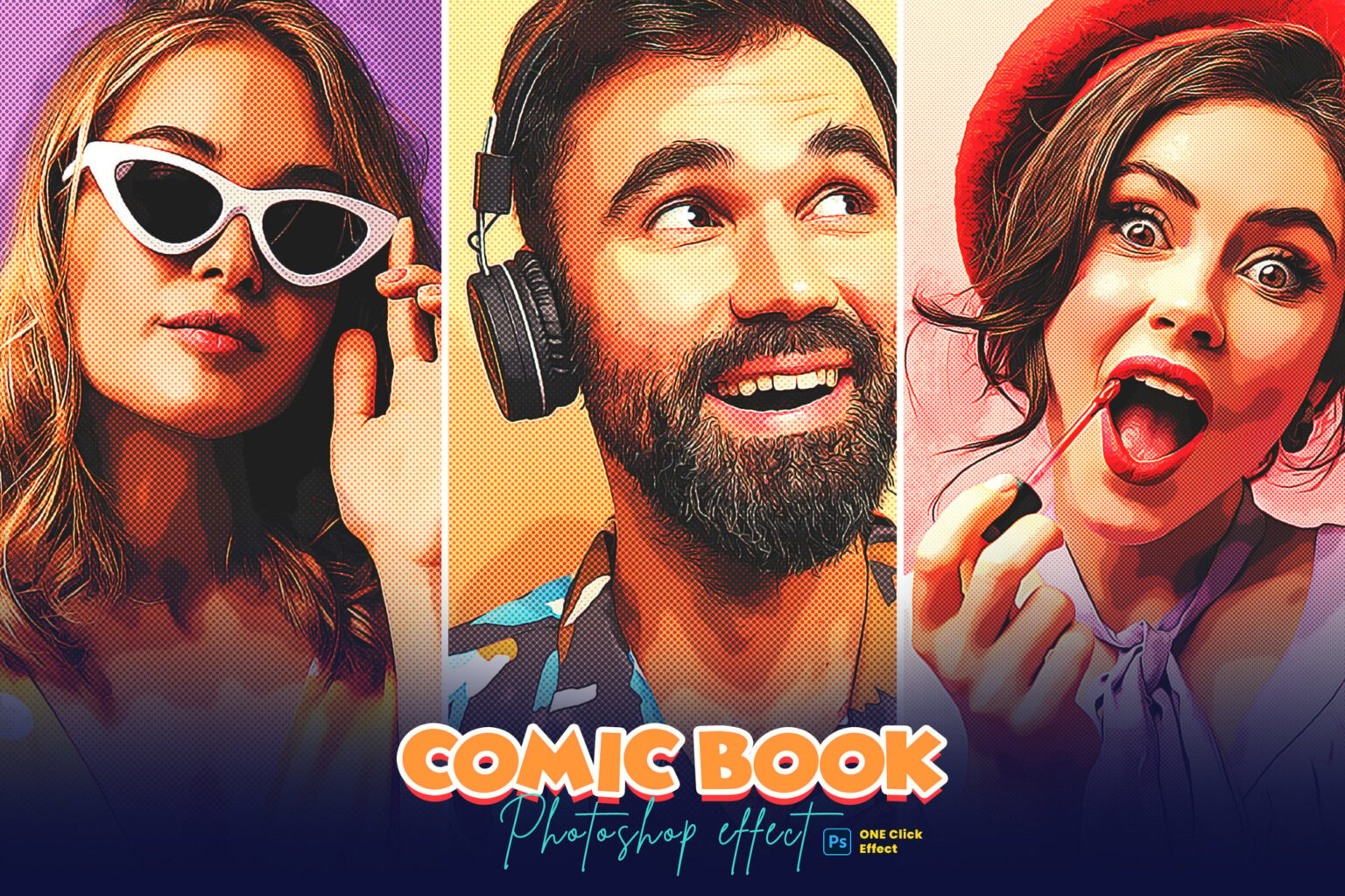 40+ Best Comic Book Style Photoshop Actions (+ Pop Art Actions ...