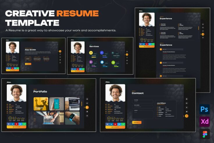 25+ Best Figma Portfolio Templates & Examples | Design Shack