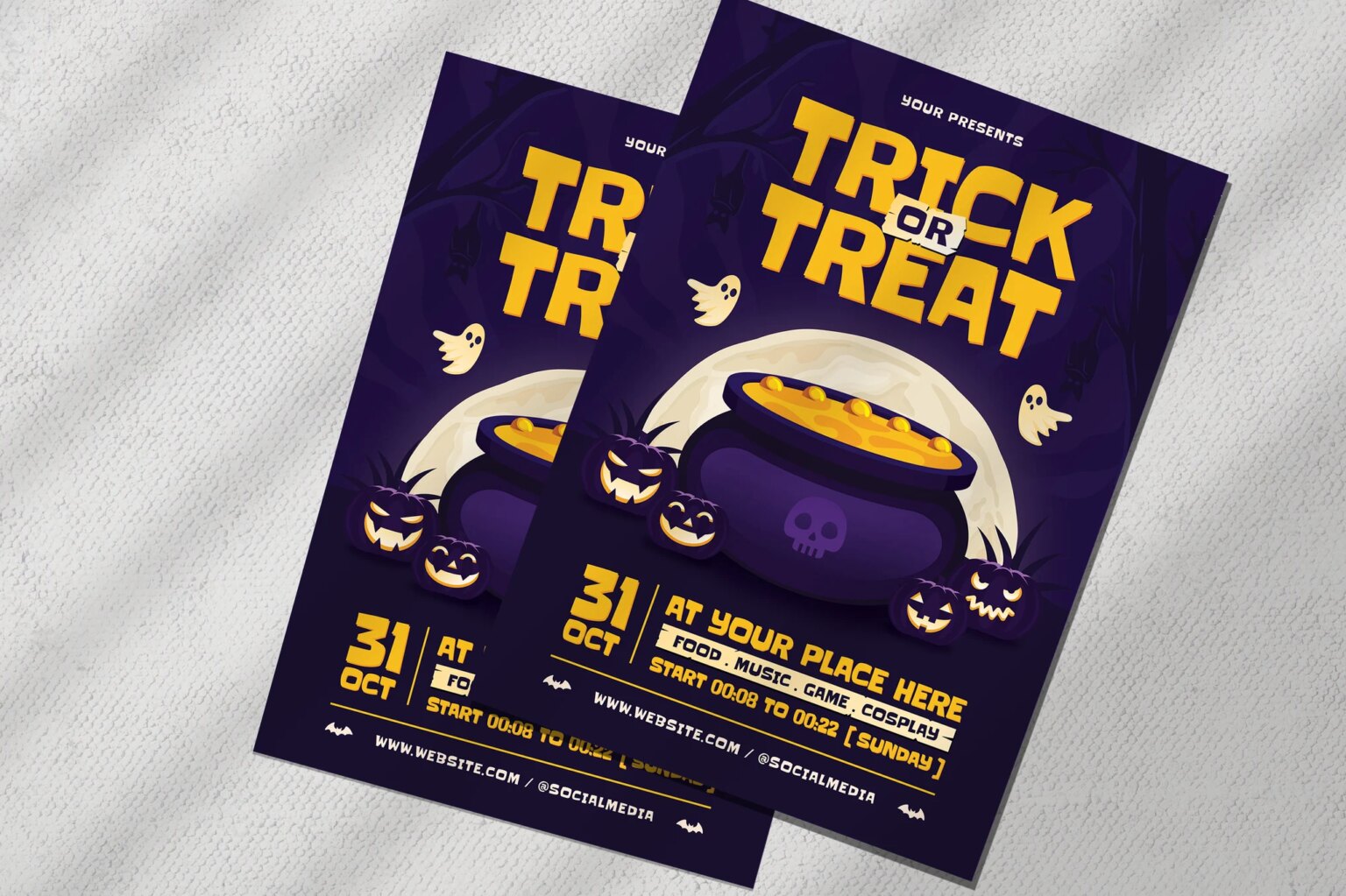 35+ Halloween Flyer Templates (For Spooky 2025 Flyers) | Design Shack