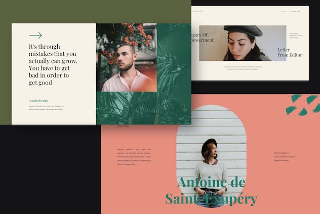 Creative Lookbook PowerPoint Template | Design Shack