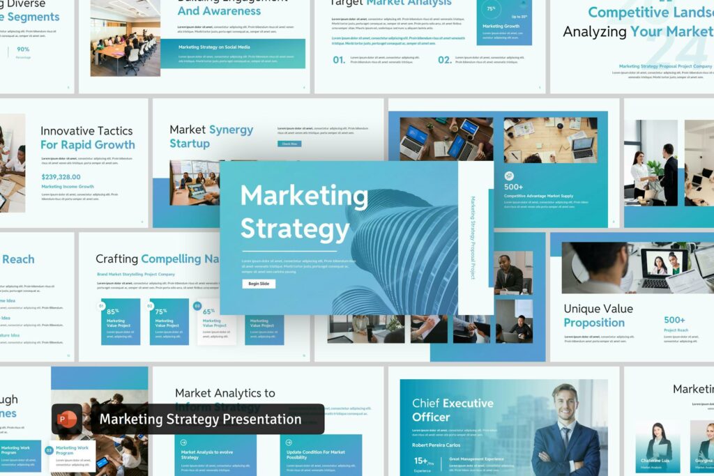 55+ Best Marketing Plan & Marketing Strategy PowerPoint (PPT) Templates ...