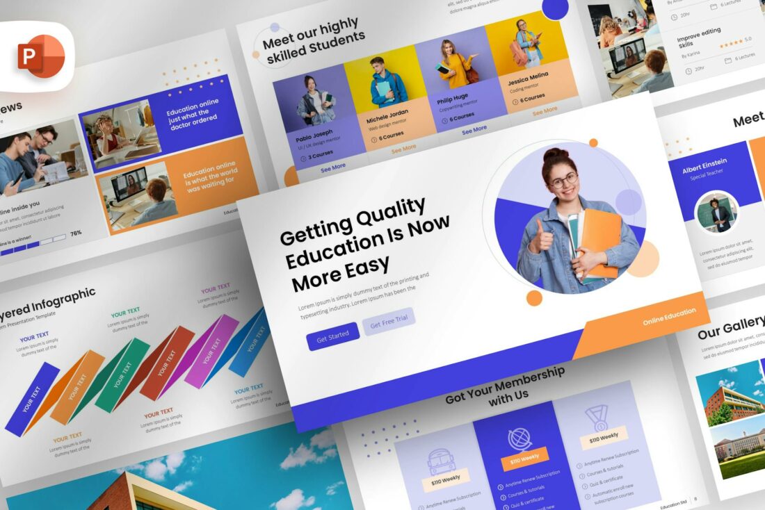 30+ Best Innovative, Creative + Inspiring PowerPoint Templates | Design ...
