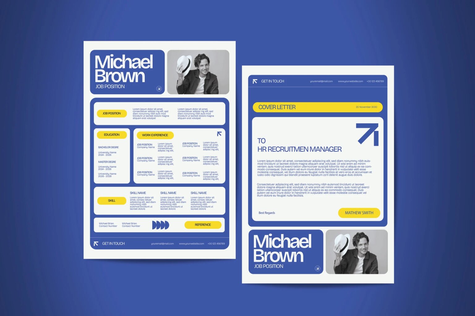 100+ Best CV & Resume Templates 2025 | Design Shack