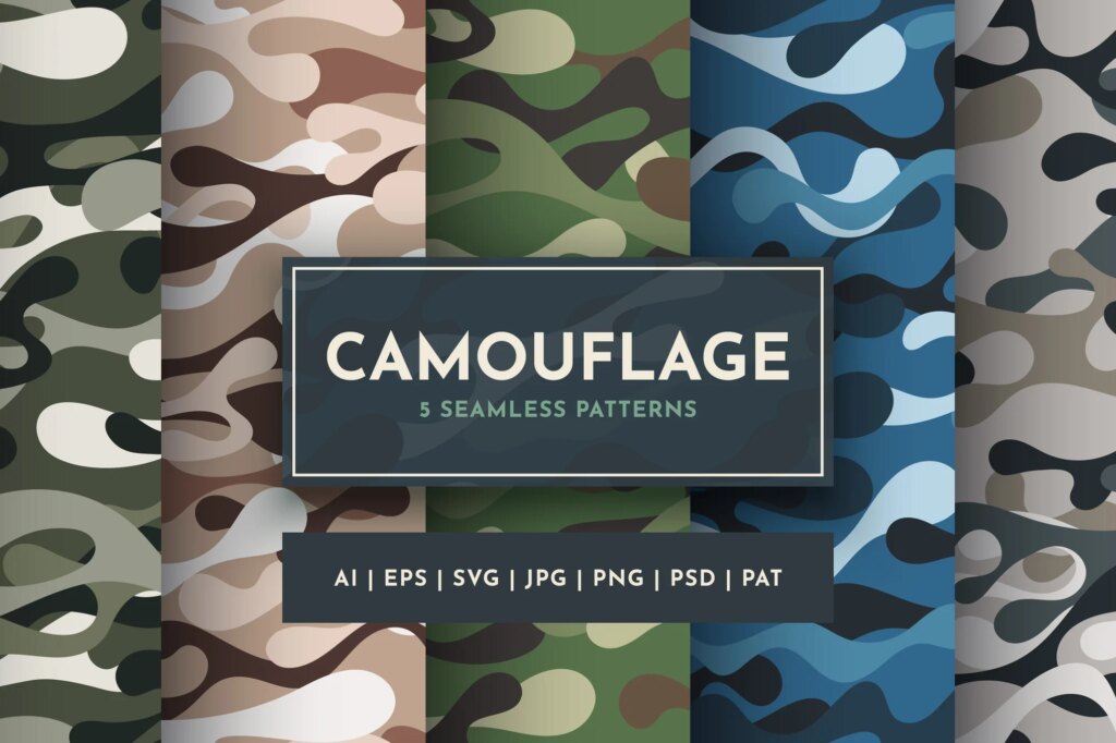 20+ Best Camo Patterns, Textures & Background Graphics | Design Shack