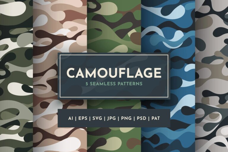 20+ Best Camo Patterns, Textures & Background Graphics | Design Shack