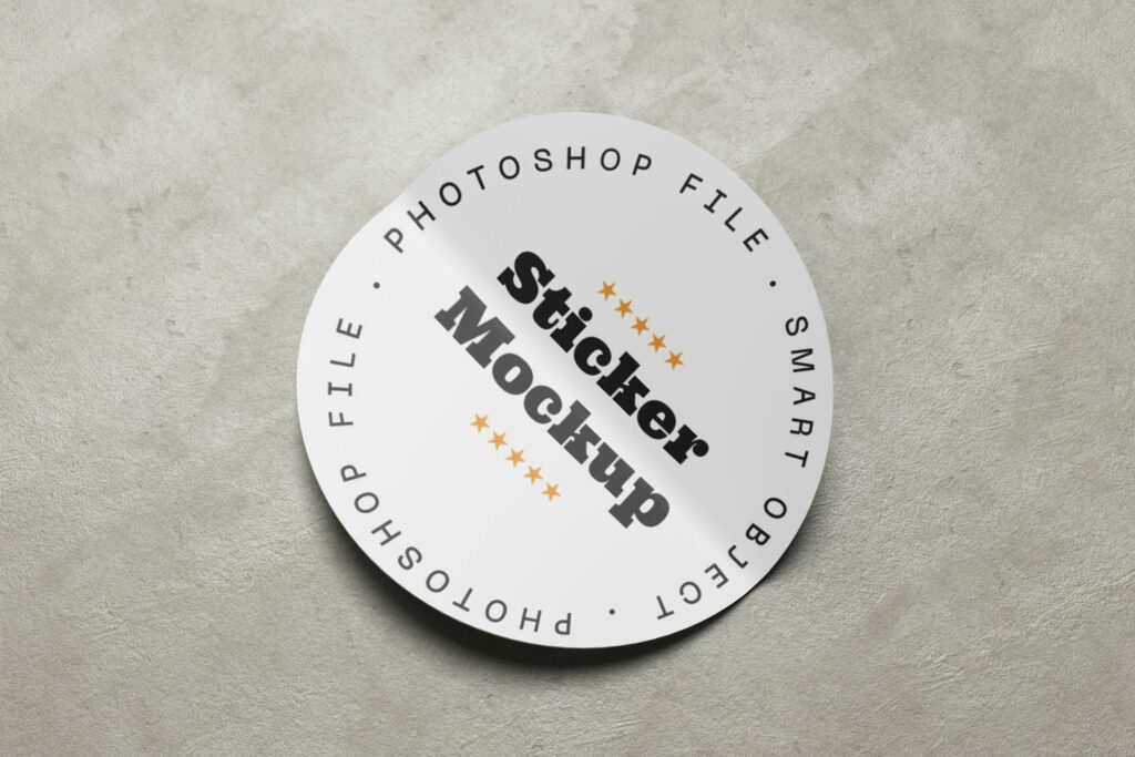 25+ Free Sticker Mockup Templates - Shack Design
