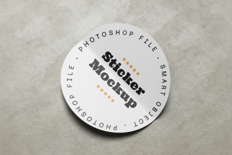 25+ Template Mockup Stiker Gratis – desainae.com
