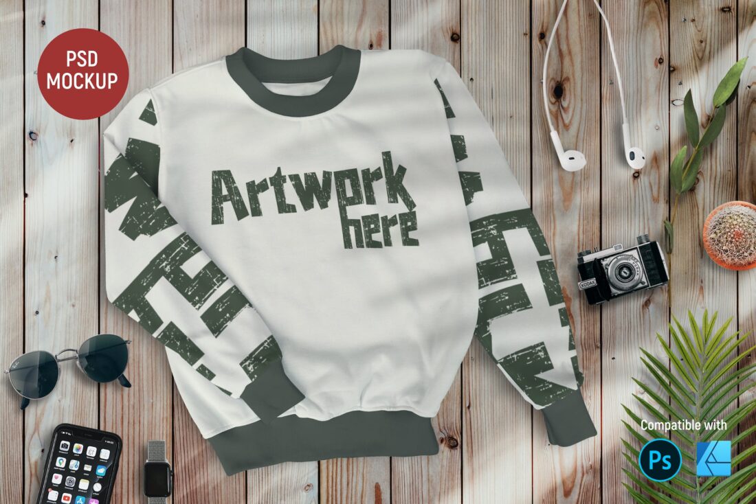 25+ Best Sweater & Sweatshirt Mockups (Free & Pro) | Design Shack