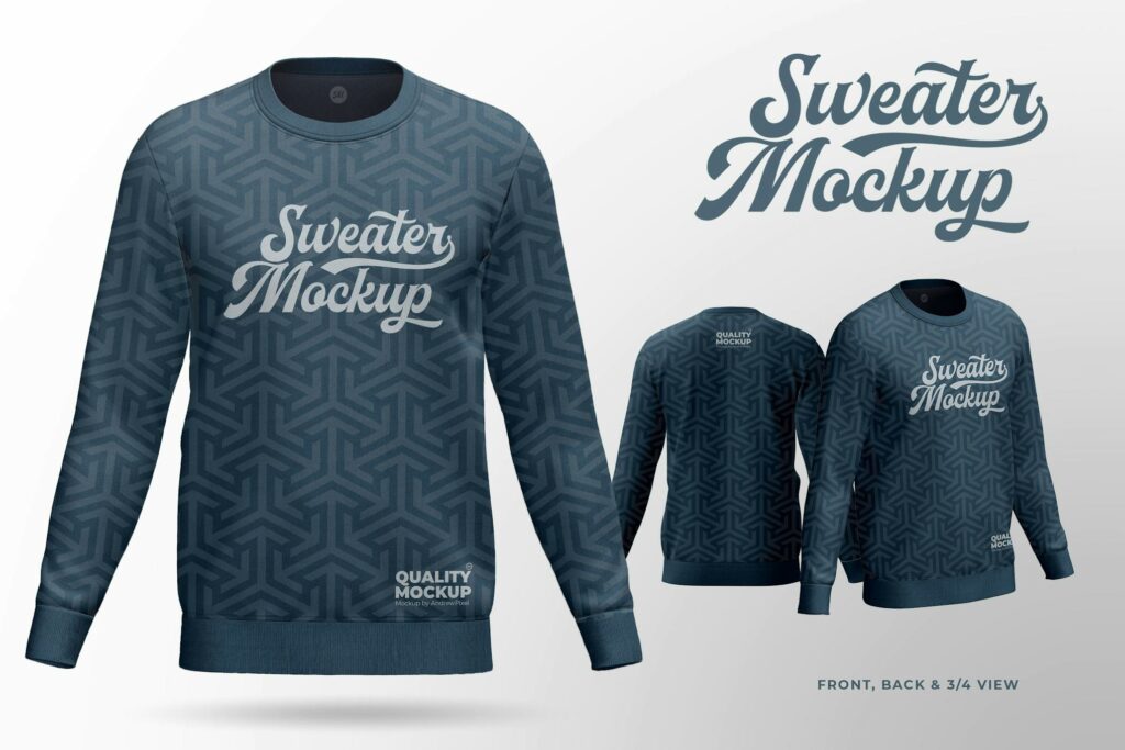 30+ Best Sweater & Sweatshirt Mockups (Free & Pro) | Design Shack