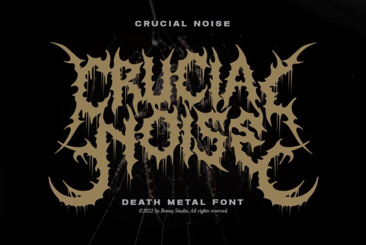 25+ Best Heavy & Death Metal Fonts That Rock | Design Shack