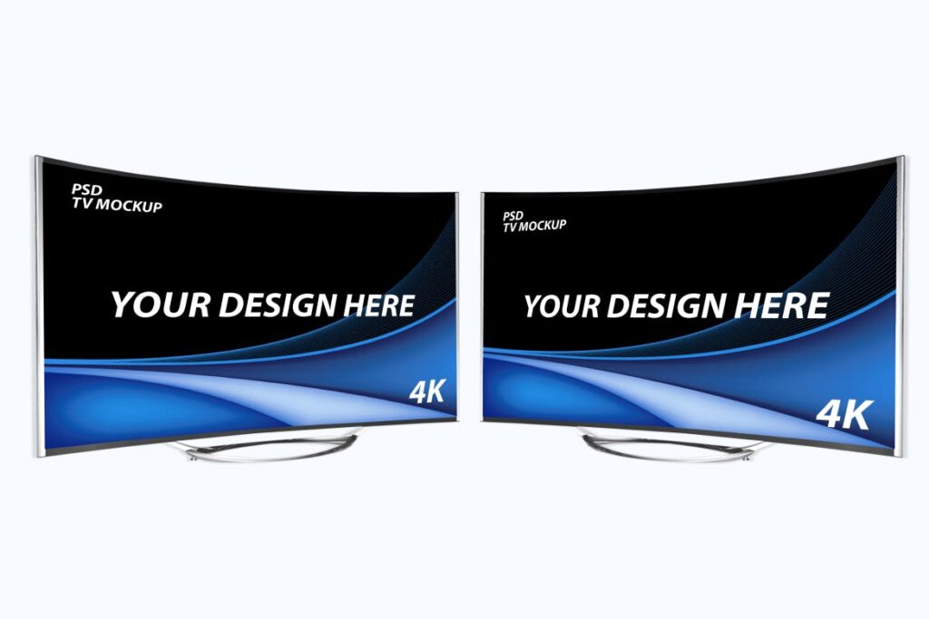 25+ Best TV Mockup Templates (TV Screens and Frames) | Design Shack