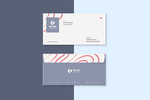 Customizable Envelope Stationery Template | Design Shack