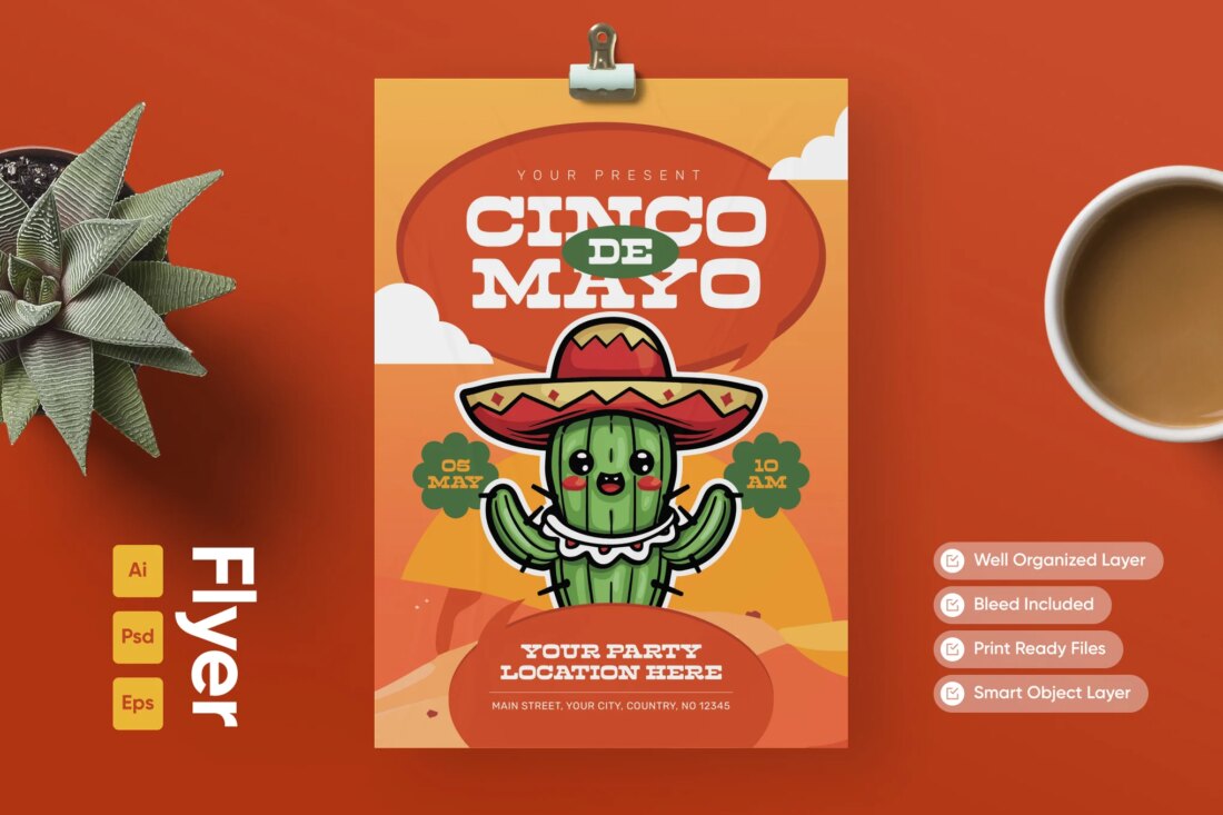 25+ Best Cinco De Mayo Templates: Flyers, Invitations, Posters & More ...