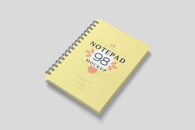 Cute Spiral Notebook Mockups | Design Shack