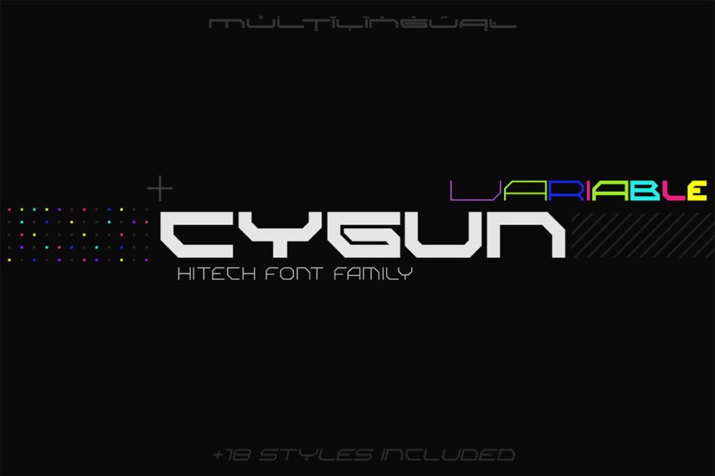 25+ Best Futuristic Robotic Fonts | Design Shack