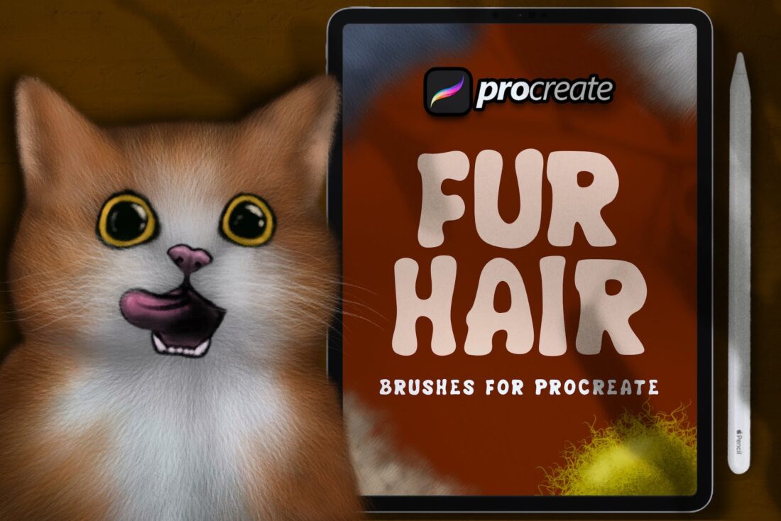 20+ Best Hair Brushes for Photoshop & Procreate | Design Shack