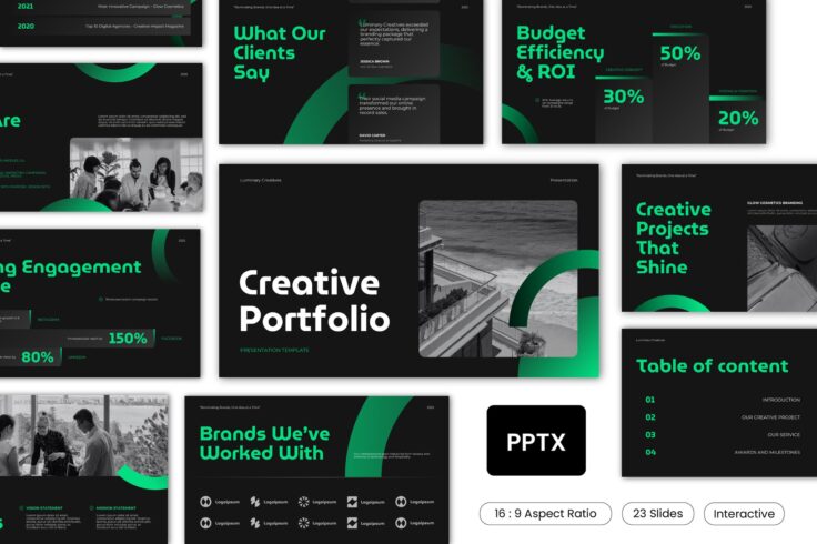 70+ Top PowerPoint Portfolio Templates | Design Shack