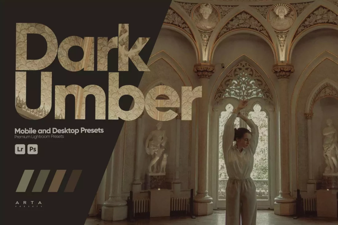 Dark Umber Cinematic Color Grading Presets | Design Shack