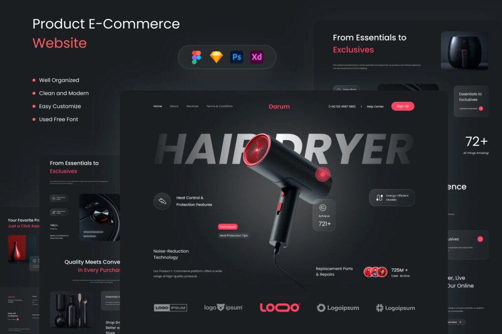 35+ Best Figma Website Templates (For Web Projects) 2025 | Design Shack