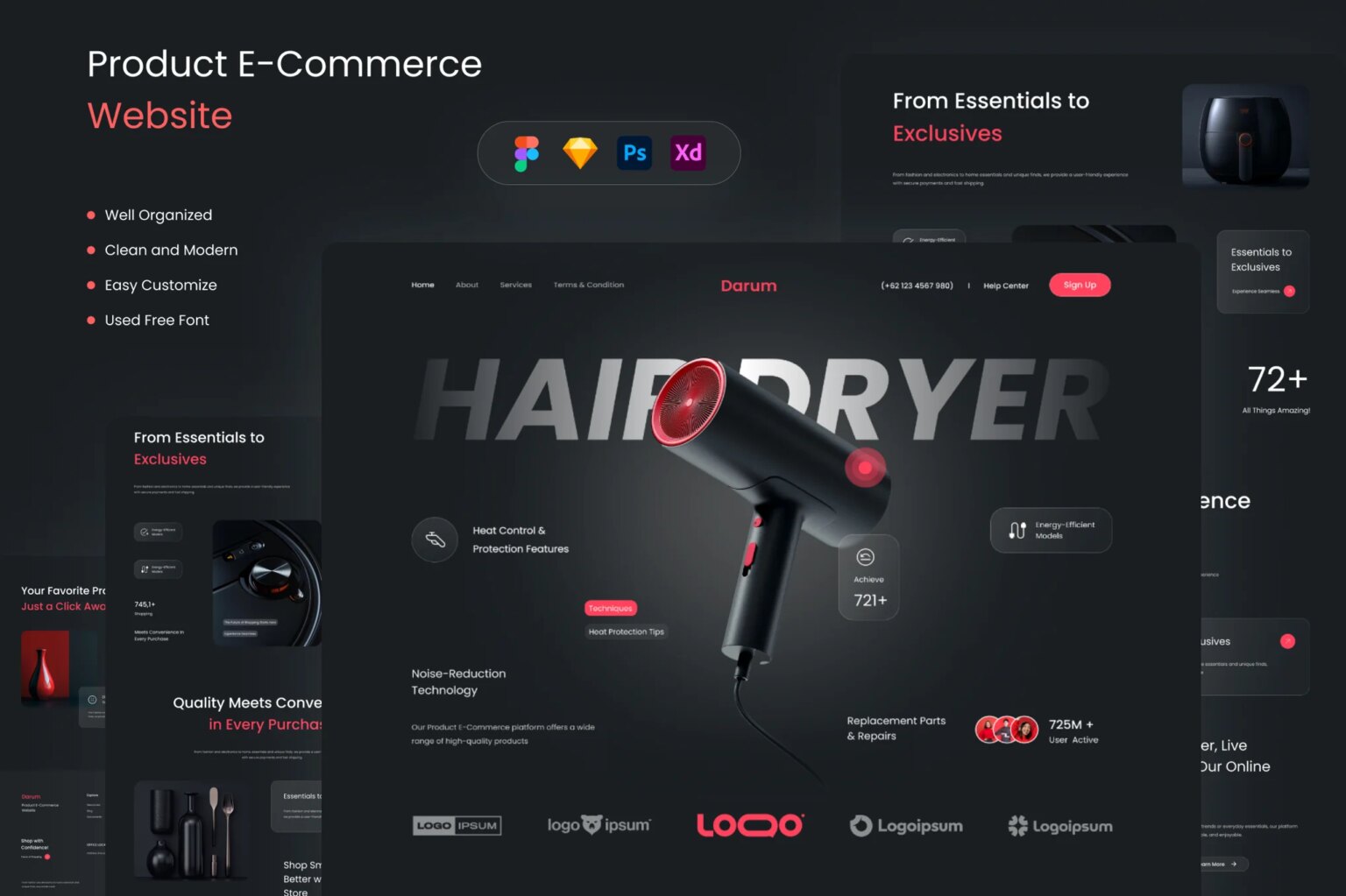 35+ Best Figma Website Templates (For Web Projects) 2025 | Design Shack