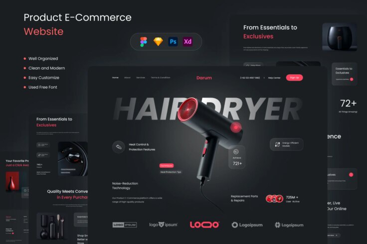 35+ Best Figma Website Templates (For Web Projects) 2025 | Design Shack