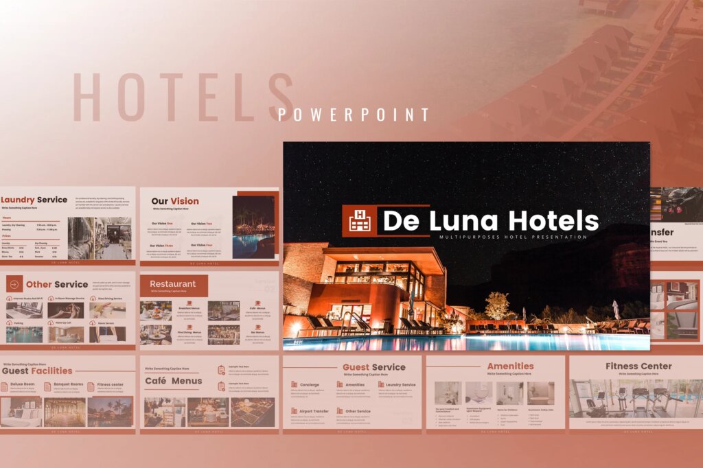 20+ Template Presentasi Hotel Terbaik (PowerPoint, Google Slides, dan Lainnya) - desainae.com
