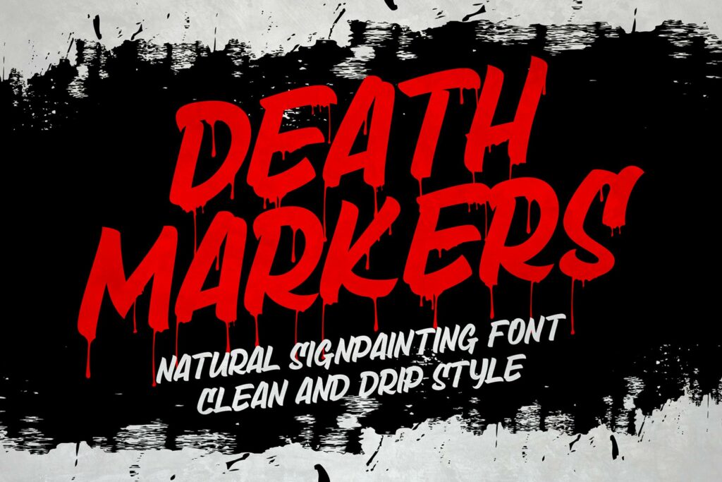 25+ Best Dripping Fonts (With Drip Effects) - Shack Design