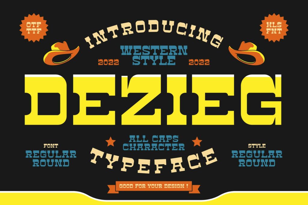 45+ Best Western Fonts (Old Western and Cowboy Typography) | Design Shack