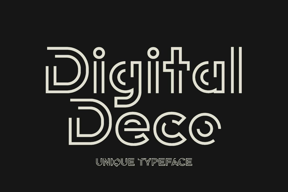 20+ Best Digital Fonts (+ Digital Clock and Number Typography) | Design ...