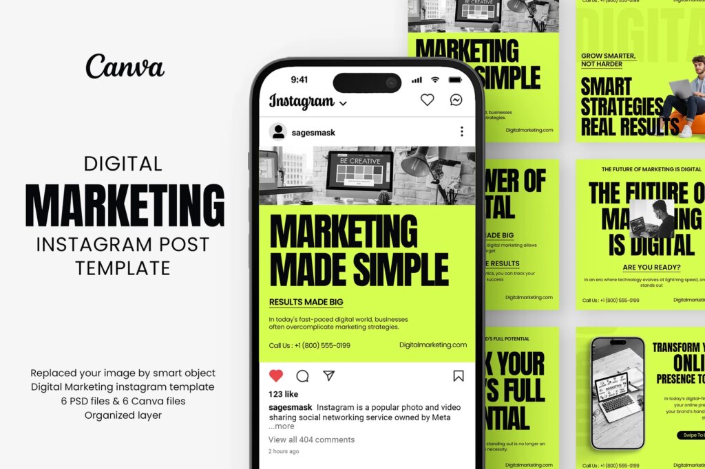 25+ Best Canva Social Media Templates (Instagram & More) | Design Shack