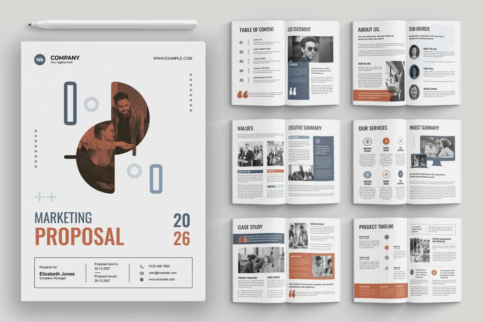 40+ Best Marketing & Sales Brochure Template Examples | Design Shack