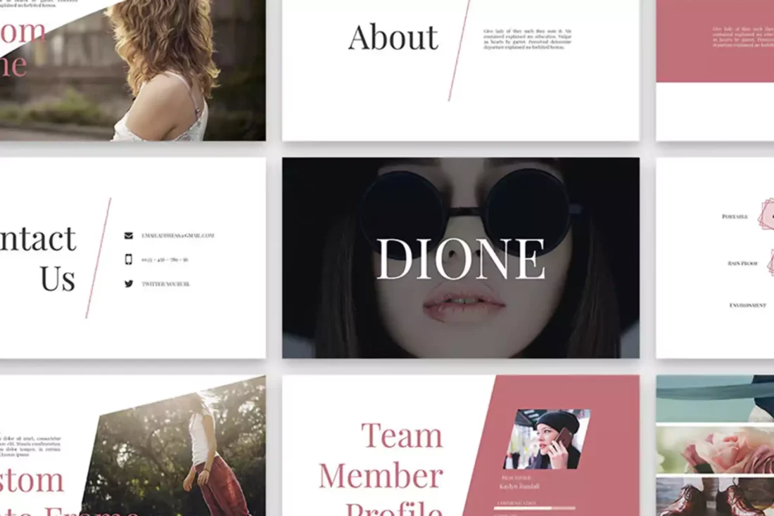 Dione Presentation Template | Design Shack