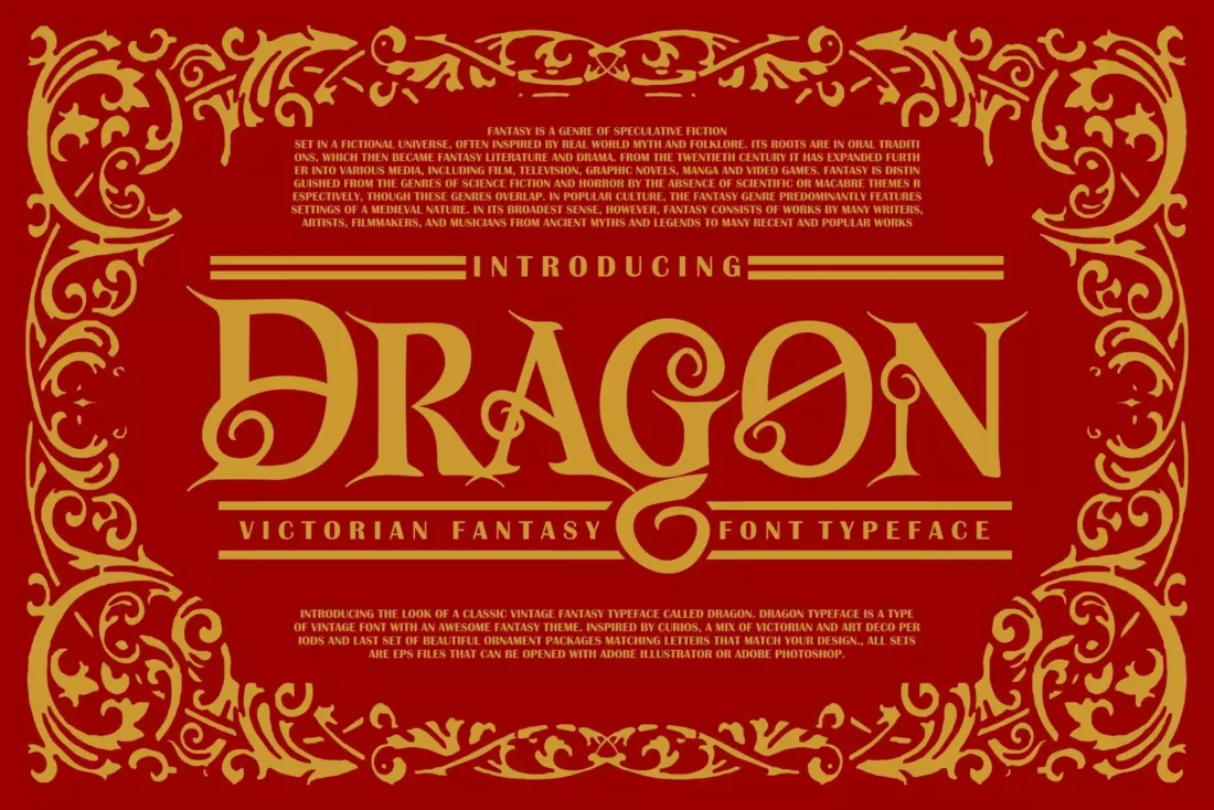 Dragon Font | Design Shack