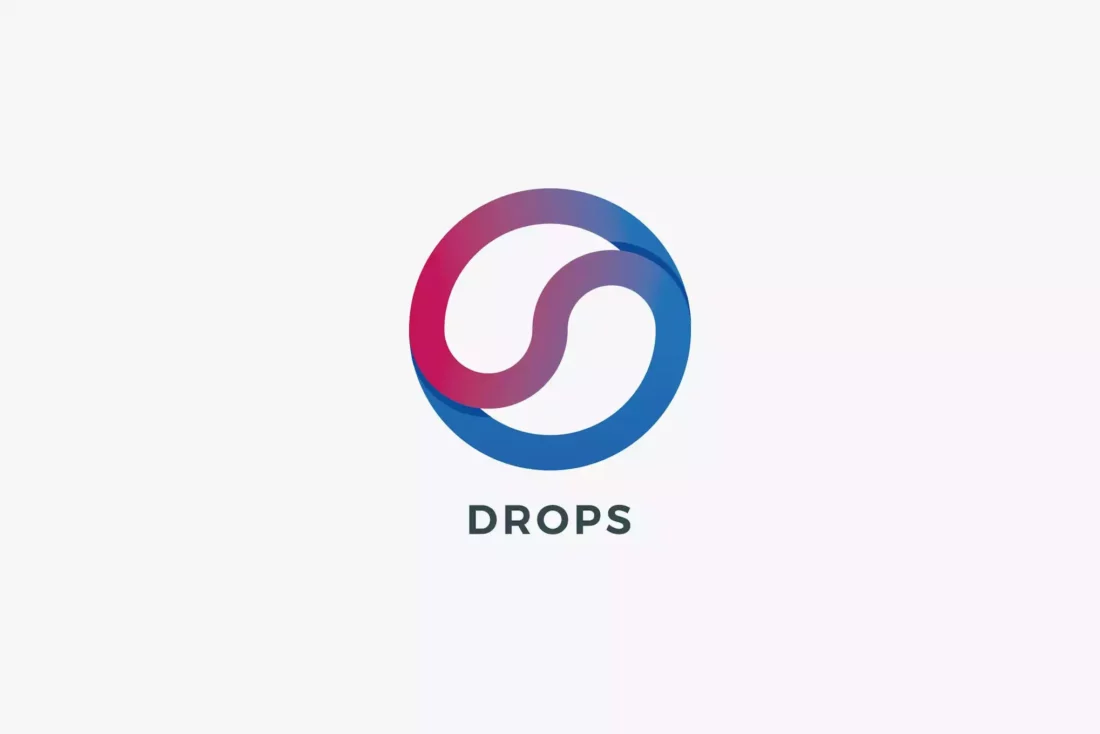 Drops Logo Simple Logo Template | Design Shack
