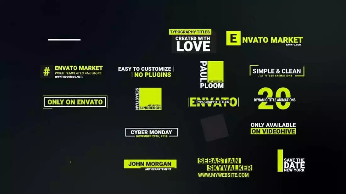 Dynamic Animated Titles | Design Shack