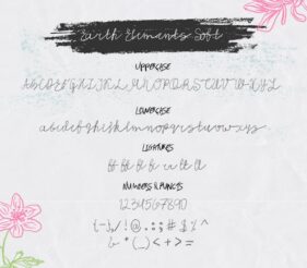 Earth Elements Font | Design Shack