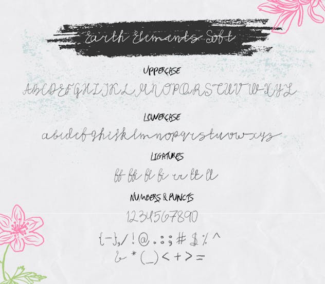 Earth Elements Font | Design Shack
