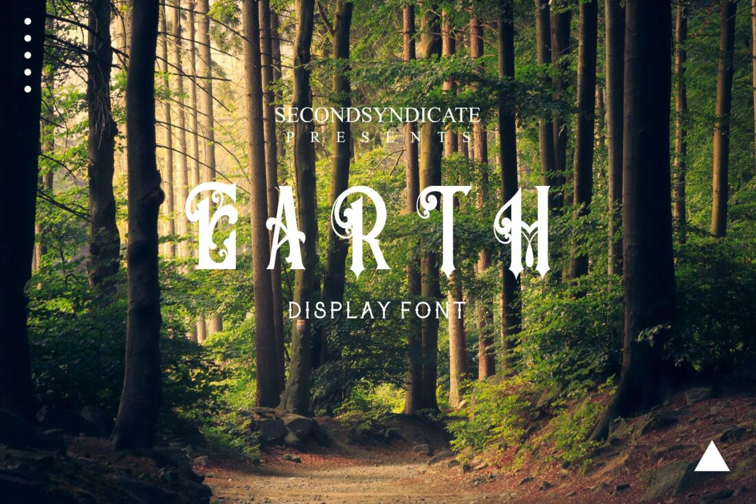 Earth Nature-Themed Font | Design Shack