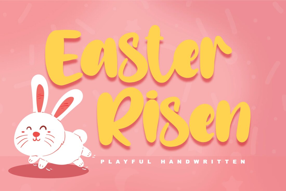 25+ Easter Fonts (Easter Bunny, Eggs & More) | Design Shack