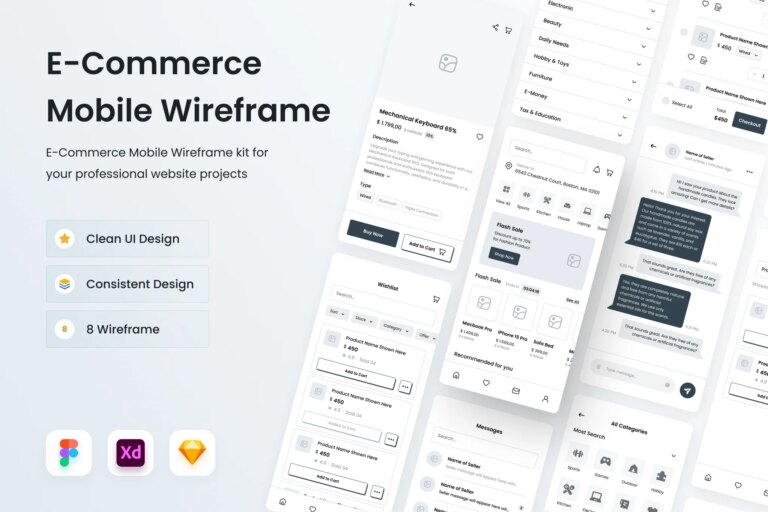 35+ Figma Wireframe Templates (UI, Mobile, Dashboard & More) | Design Shack
