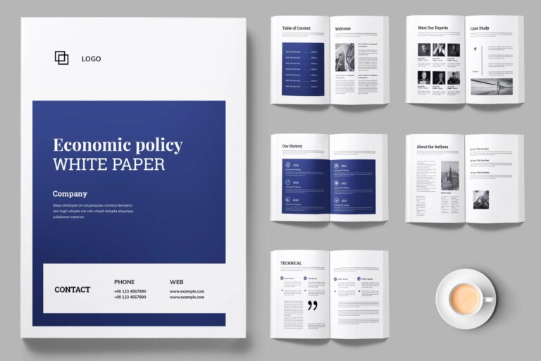 40+ Best White Paper Templates for Word & InDesign | Design Shack