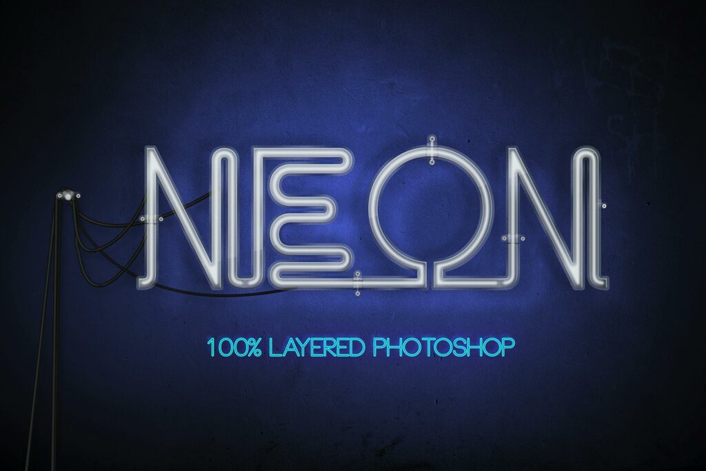 20+ Efek Neon Terbaik untuk Photoshop (Teks, Tanda Tangan, & Lainnya ...