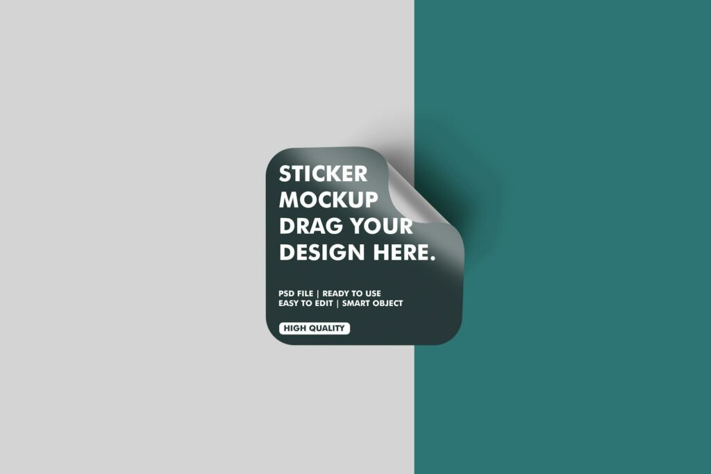 25+ Template Mockup Stiker Gratis - desainae.com