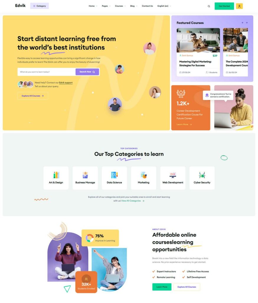 40+ Best Moodle Themes of 2025 | Design Shack