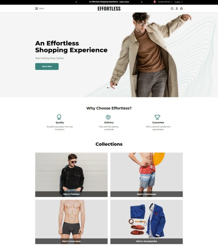 17+ Tema Shopify Minimal Dengan Desain Bersih & Minimalis - desainae.com